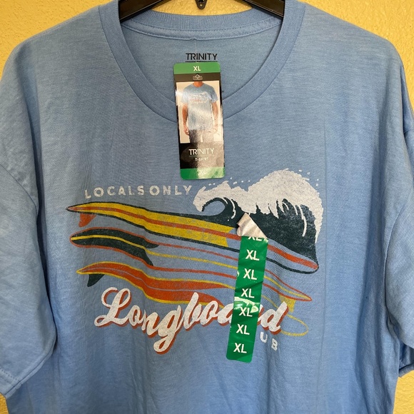 Trinity | Shirts | Trinity Mens Regular Fit Tshirt Xl Light Blue | Poshmark